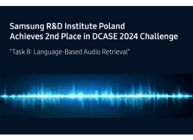 Samsung R&D Institute Poland Achieves Second Place in 2024 DCASE ...